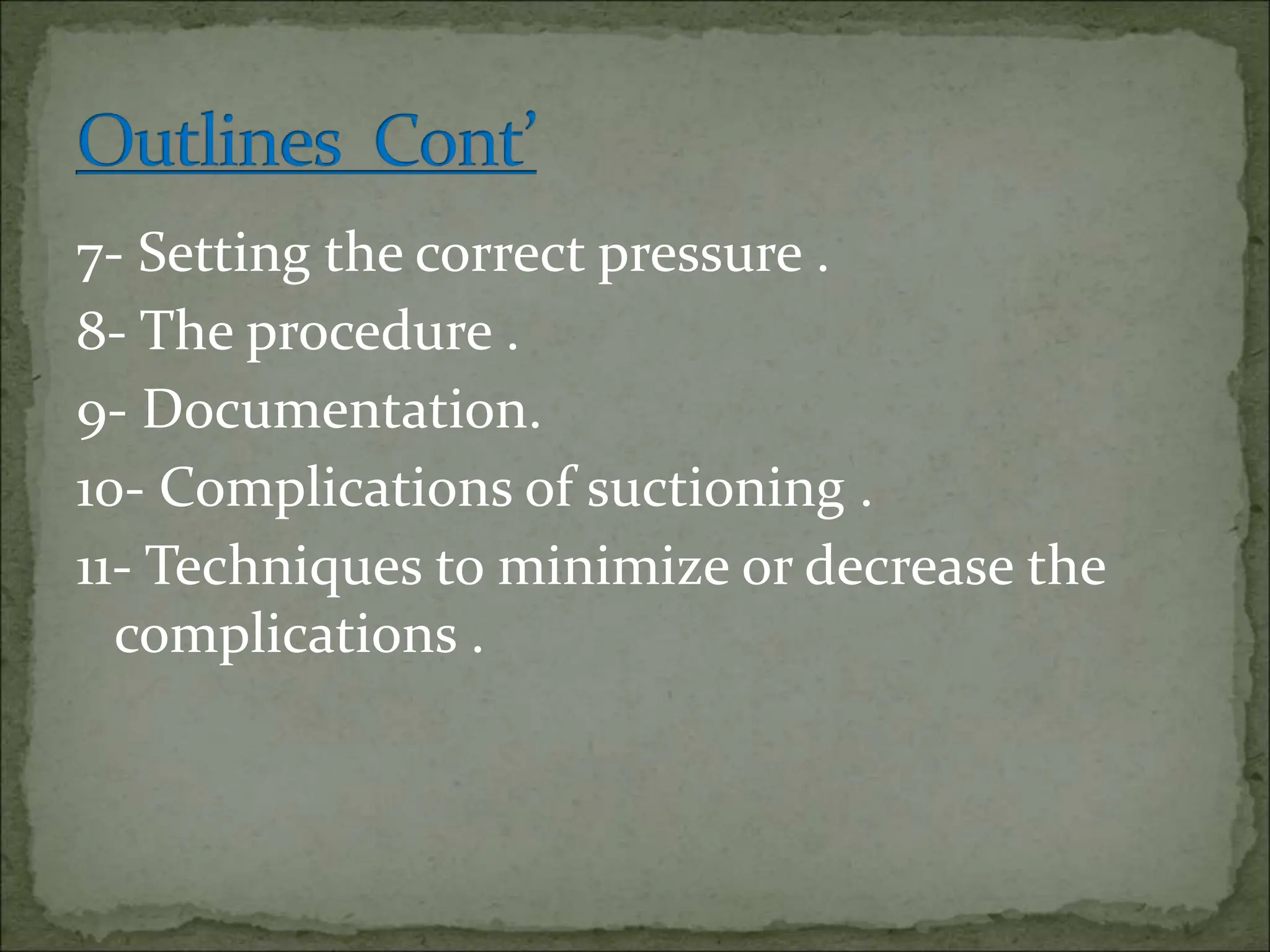 AIRWAY SUCTIONING - Aspirating secretion | PPT