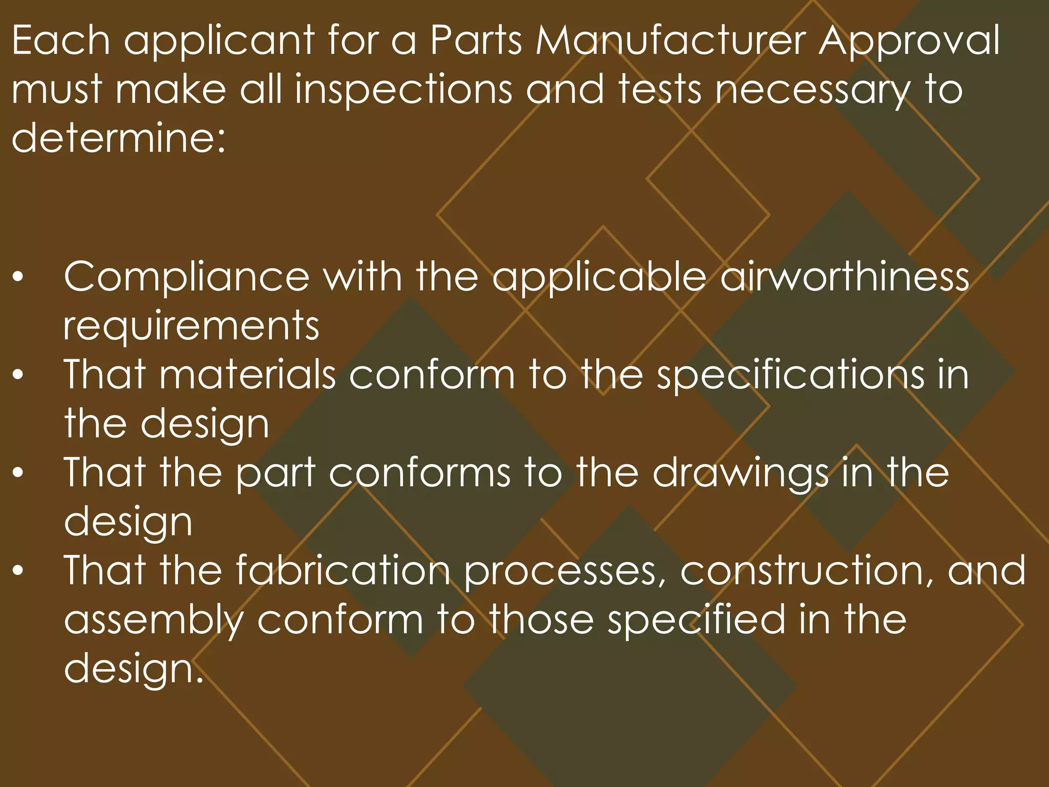 Chapter / Part 5 PCAR: Airworthiness | PDF