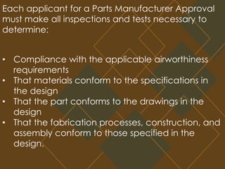 Chapter / Part 5 PCAR: Airworthiness | PDF