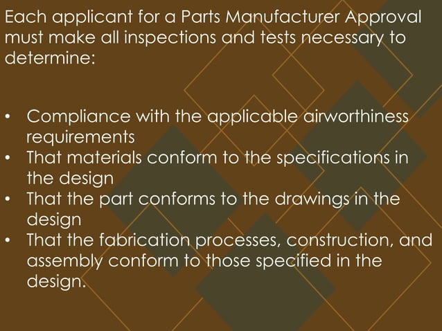 Chapter / Part 5 PCAR: Airworthiness | PDF