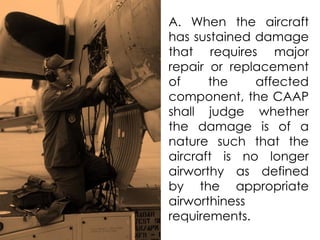 Chapter / Part 5 PCAR: Airworthiness | PDF