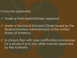 Chapter / Part 5 PCAR: Airworthiness | PDF