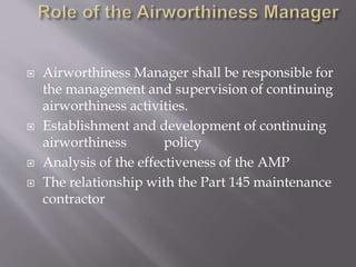 Airworthiness Management Camo | PPTX