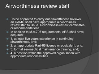 Airworthiness review | PPTX
