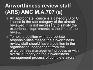 Airworthiness review | PPTX