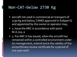 Airworthiness Review Certificate | PPTX