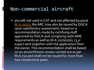 Airworthiness Review Certificate | PPTX