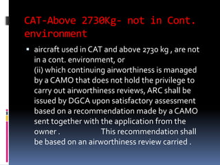 Airworthiness Review Certificate | PPTX