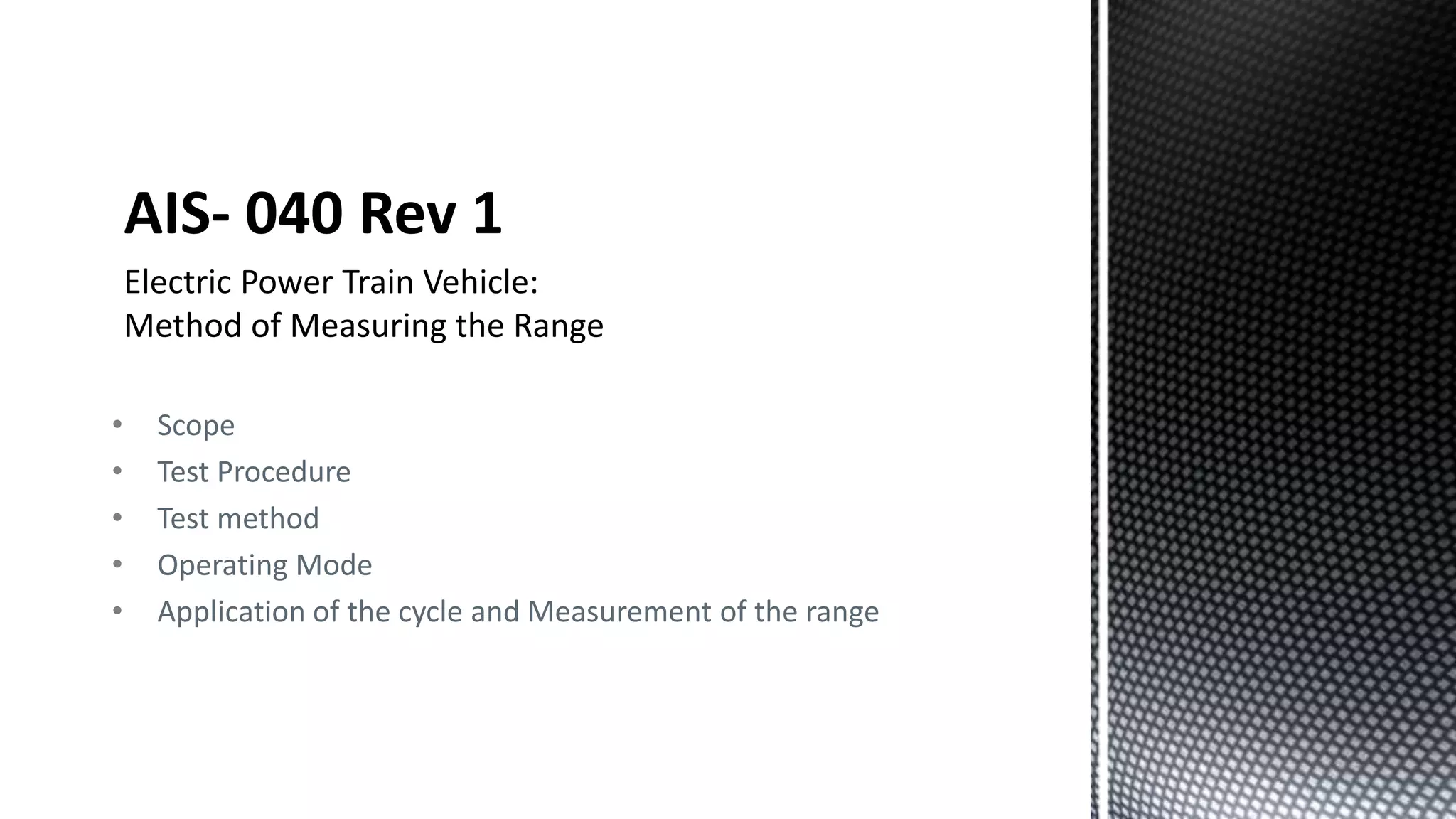 Ais 040(rev.1) | PPTX