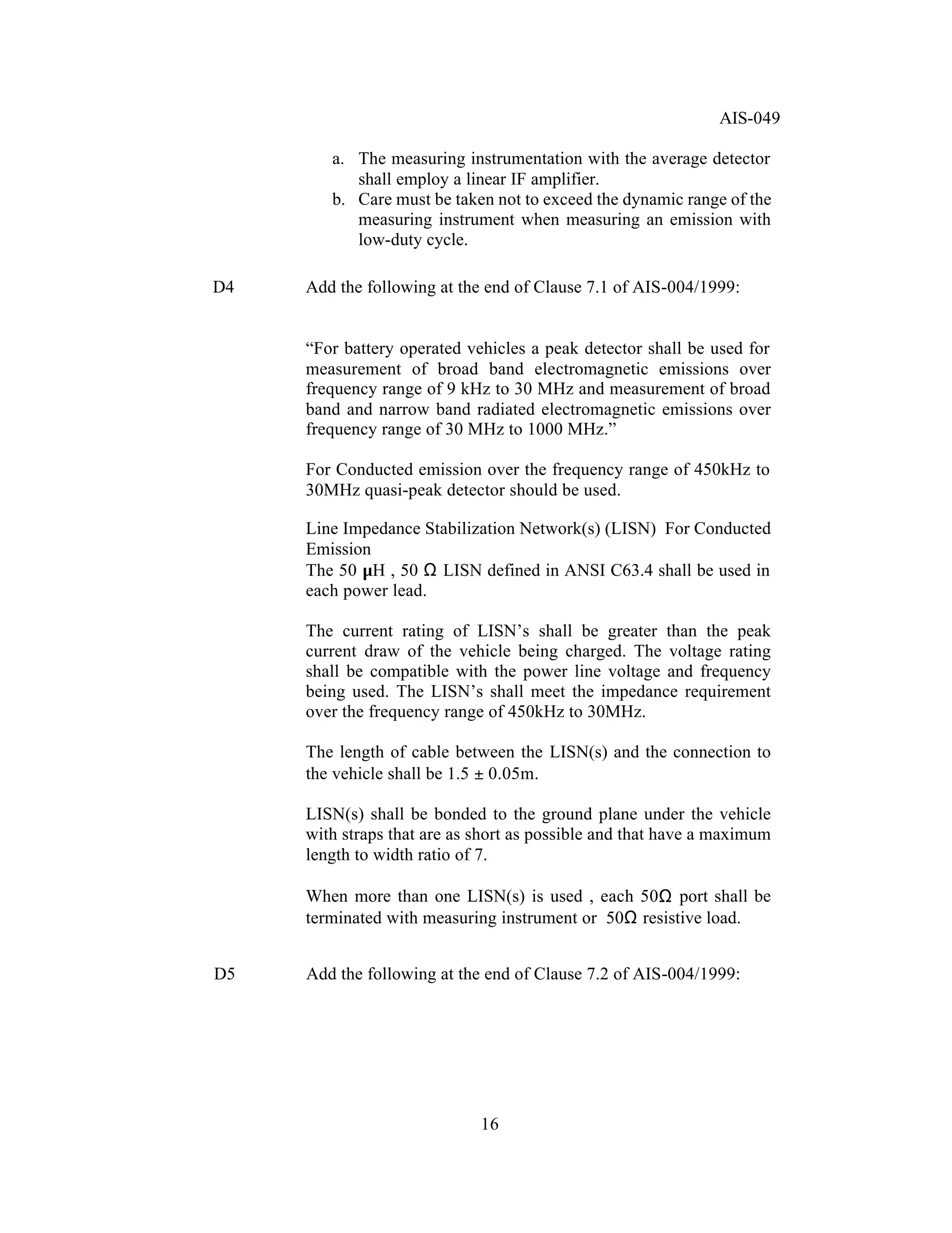 Ais 049 cmvr type approval for battery oprated vehicles | PDF