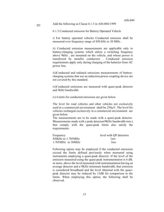Ais 049 cmvr type approval for battery oprated vehicles | PDF