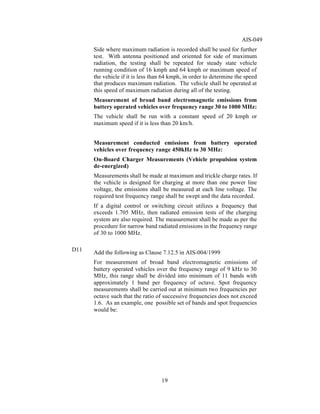 Ais 049 cmvr type approval for battery oprated vehicles | PDF