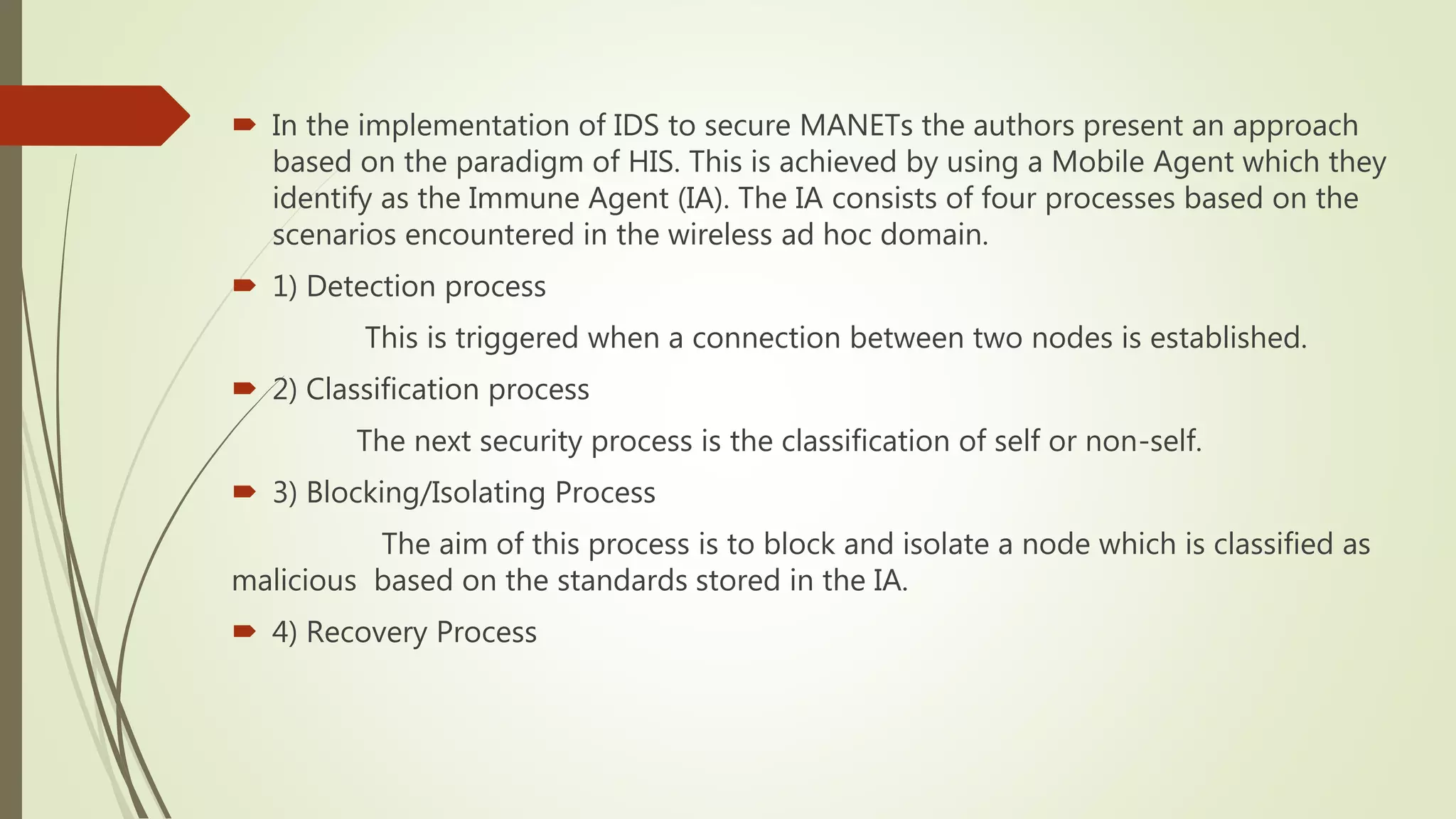 Artificial Immune System Pptx Computer Networking Computing