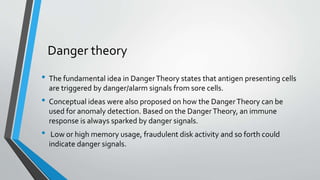 Artificial immune system | PPTX