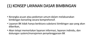 Layanan Dasar bimbingan Konseling ABK | PPTX