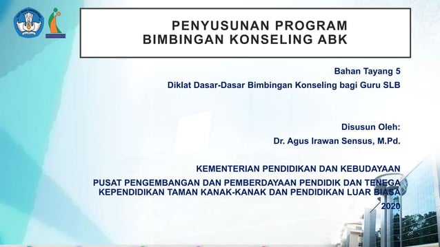 Ais bt-5-ddbk-penyusunan program bk abk | PPTX