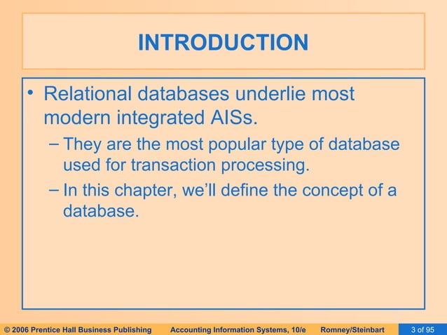 Ais Romney 2006 Slides 04 Relational Databases | PPT