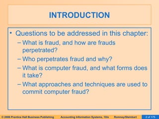 Ais Romney 2006 Slides 05 Computer Fraud And Abuse | PPT