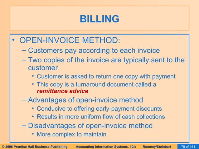 Ais Romney 2006 Slides 10 The Revenue Cycle
