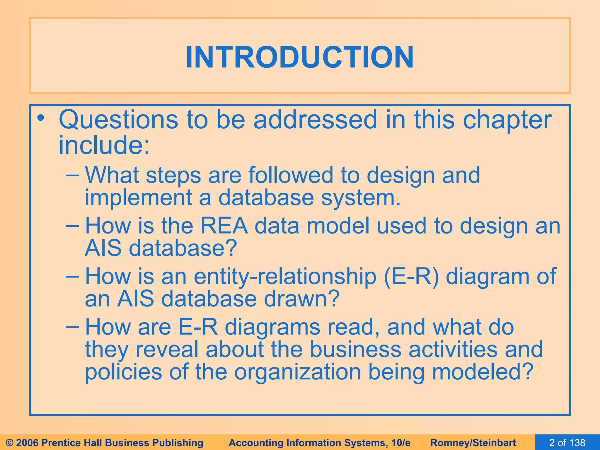 Ais Romney 2006 Slides 15 Database Design Using The Rea | PPT | Databases | Computer Software ...