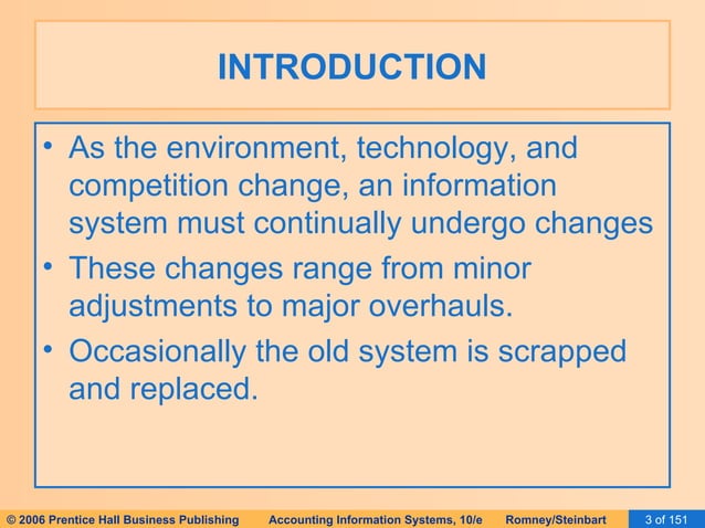 Ais Romney 2006 Slides 18 Introduction To Systems Development | PPT