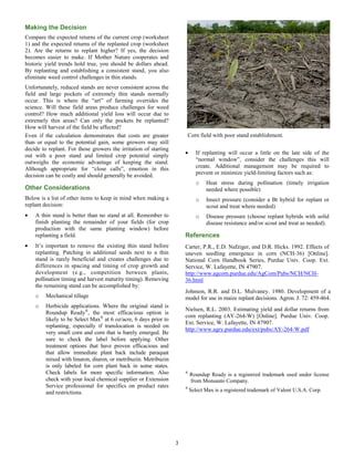 Field Facts: Corn Replant Guide Southern US | PDF