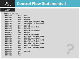 Reverse Engineering Dojo: Enhancing Assembly Reading Skills | PDF