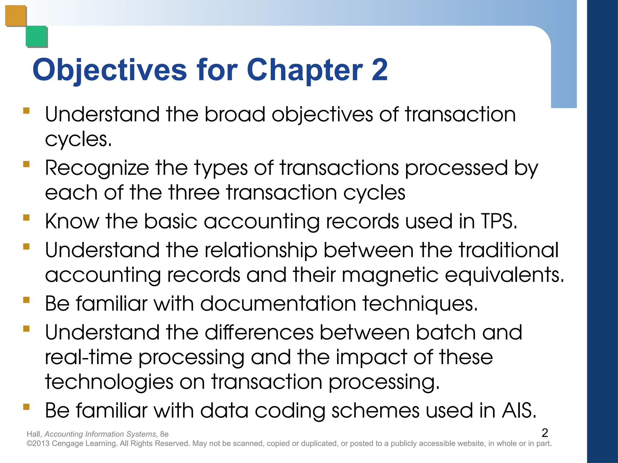 Introduction to Transaction Processing AIS | PPTX