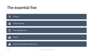Data governance – an essential foundation to good cyber security ...