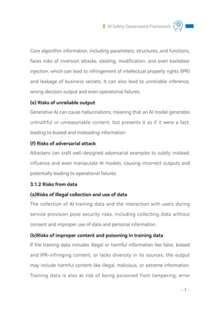 AI SAFETY GOVERNANCE Framework with AIML | PDF
