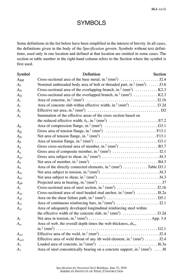 AISC-10 SPECS.pdf | Civil Engineering Industry | Industries