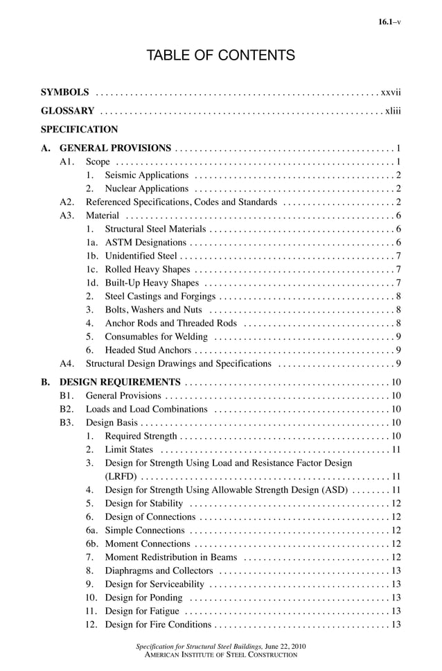AISC-10 SPECS.pdf | Civil Engineering Industry | Industries
