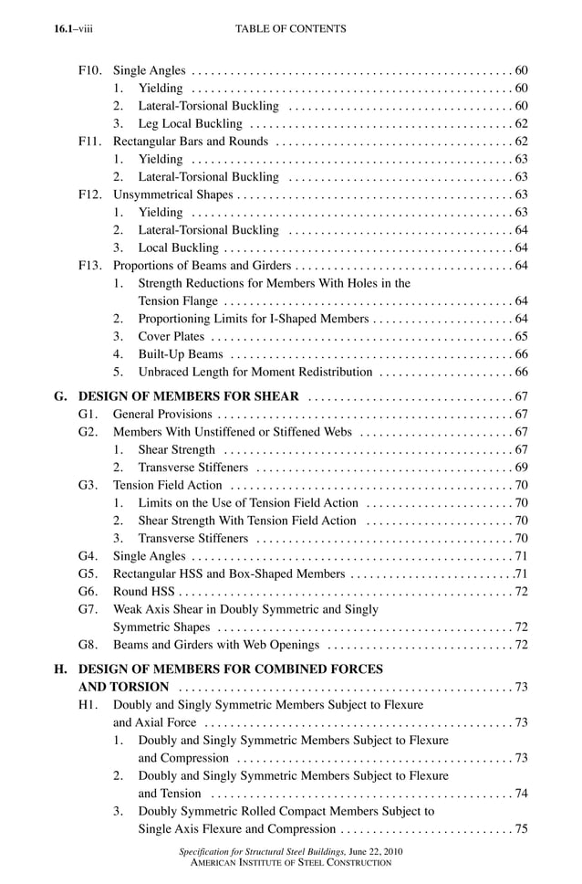 AISC-10 SPECS.pdf | Civil Engineering Industry | Industries