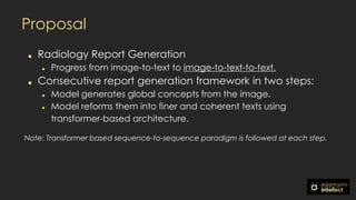 Progressive Transformer-Based Generation of Radiology Reports | PPTX