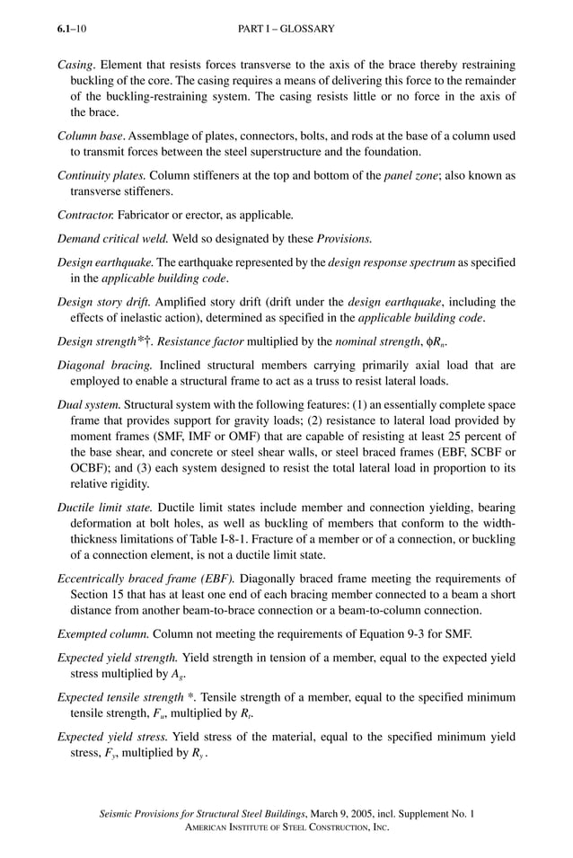 Aisc 341 05+supliment | PDF