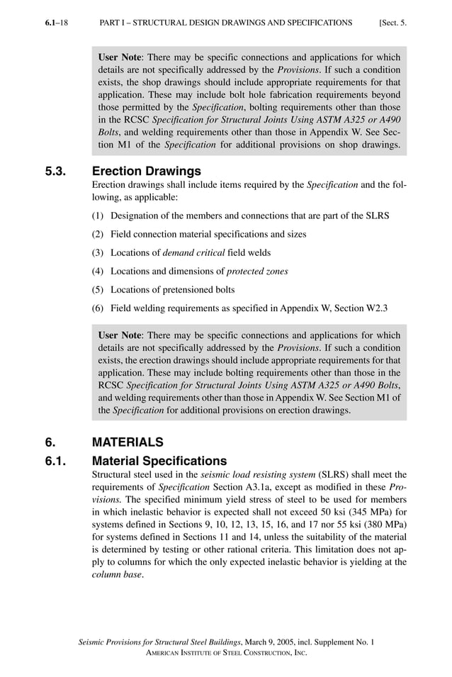 Aisc 341 05+supliment | PDF