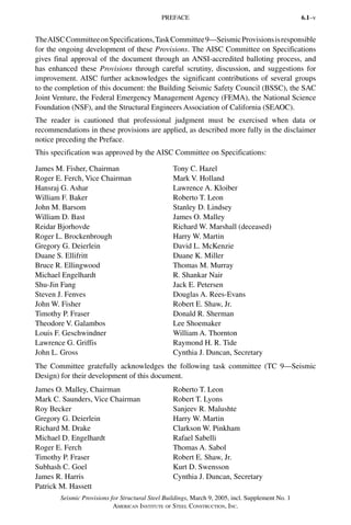Aisc 341 05+supliment | PDF