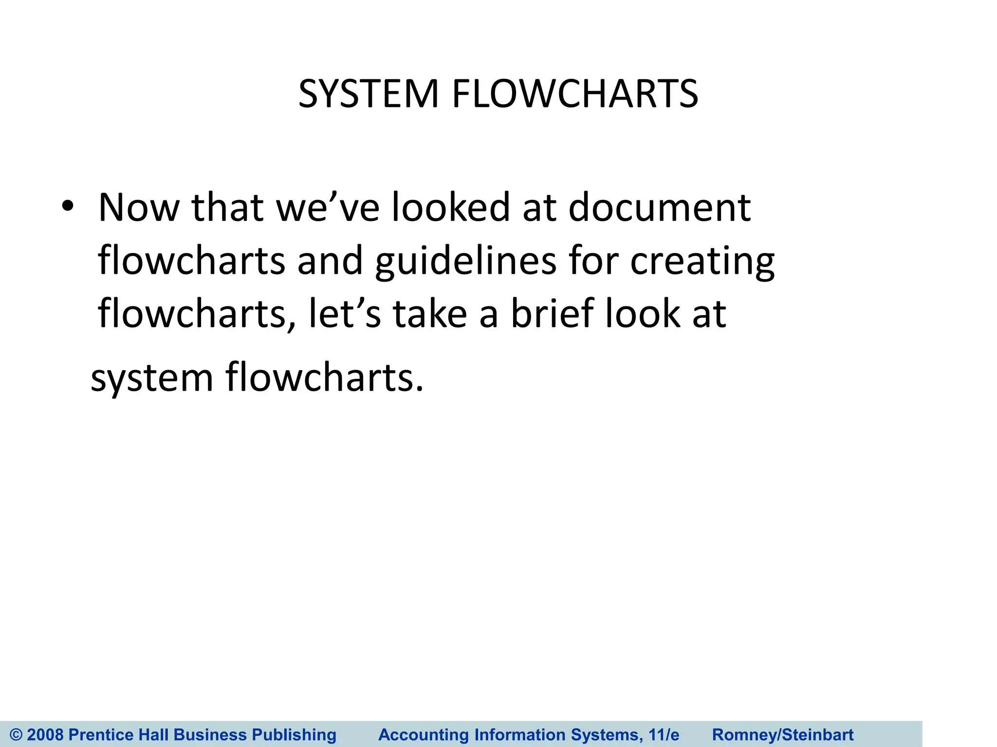 Accounting Information system chapter 2 Flowchart.ppt