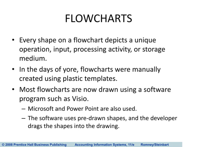 Accounting Information system chapter 2 Flowchart.ppt | Technology ...
