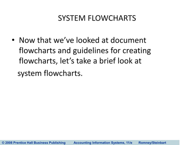 Accounting Information system chapter 2 Flowchart.ppt | Technology ...