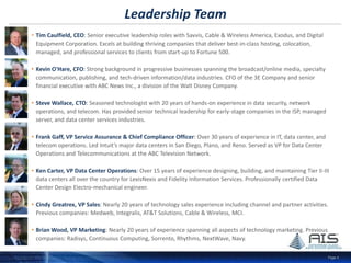 AIS Company Overview | PPT