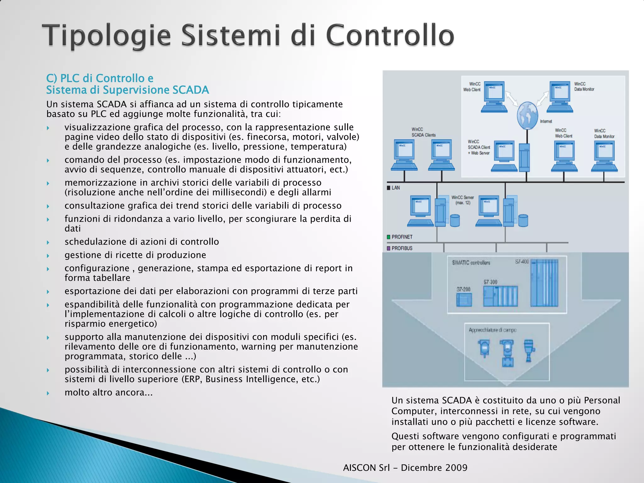 Aiscon Presentazione Sistema Scada | PDF