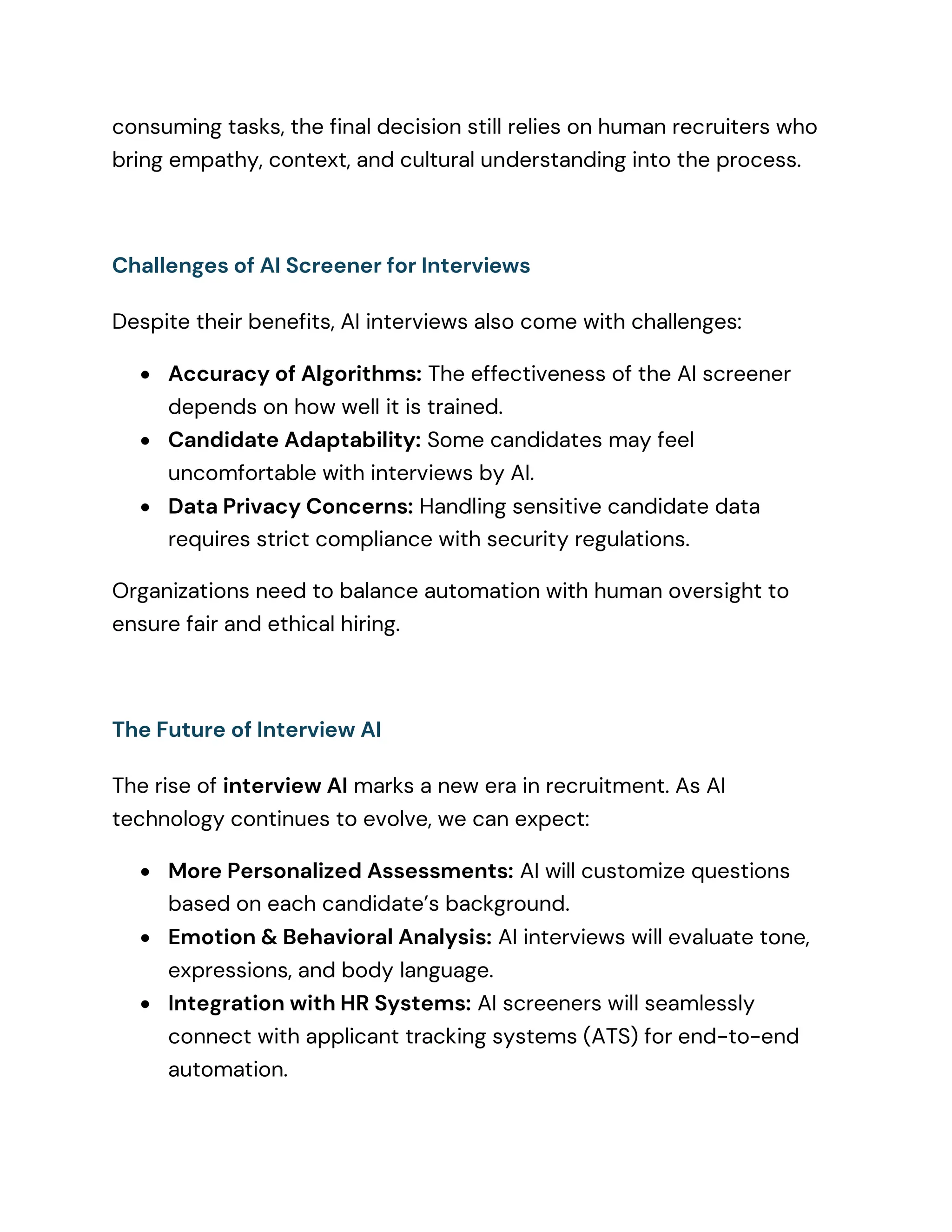 AI Screener for Interviews Smarter Hiring with AI Screener T.pdf
