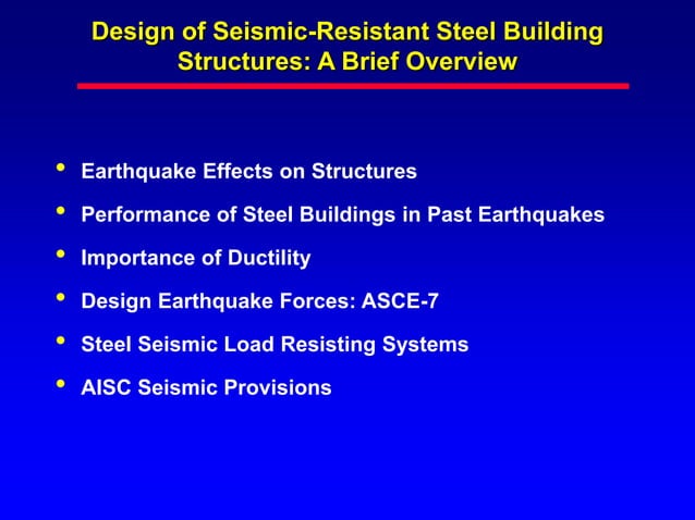 AISC_Seismic_Design-ModuleUG-Brief_Overview.ppt