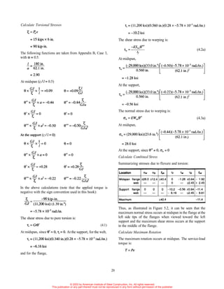 Aisc torsion guide | PDF