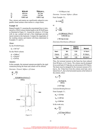 Aisc torsion guide | PDF