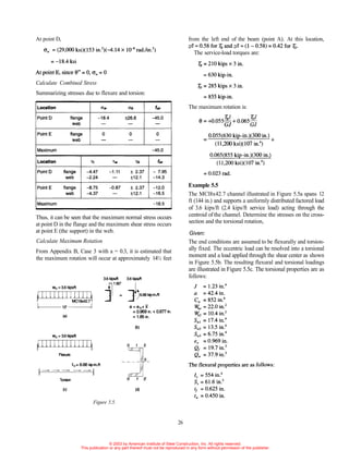 Aisc torsion guide | PDF