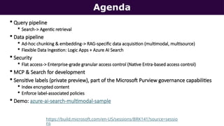 Building Enterprise Agents with Azure AI Search: From RAG to Agentic Retrieval | PPTX