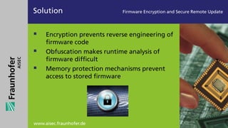Firmware Encryption and Secure Remote Update | PDF | Computing | Technology & Computing