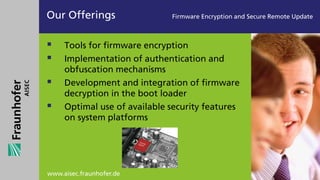 Firmware Encryption and Secure Remote Update | PDF | Computing | Technology & Computing